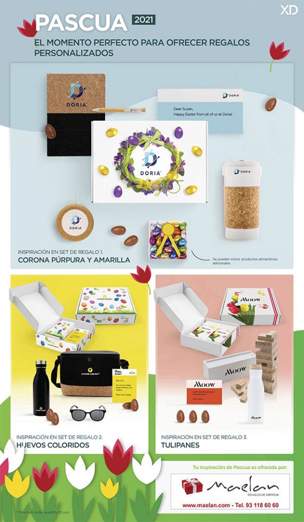 Sets de regalos de Pascua personalizados - Maelan