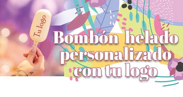 Bombón helado con tu logo - Maelan